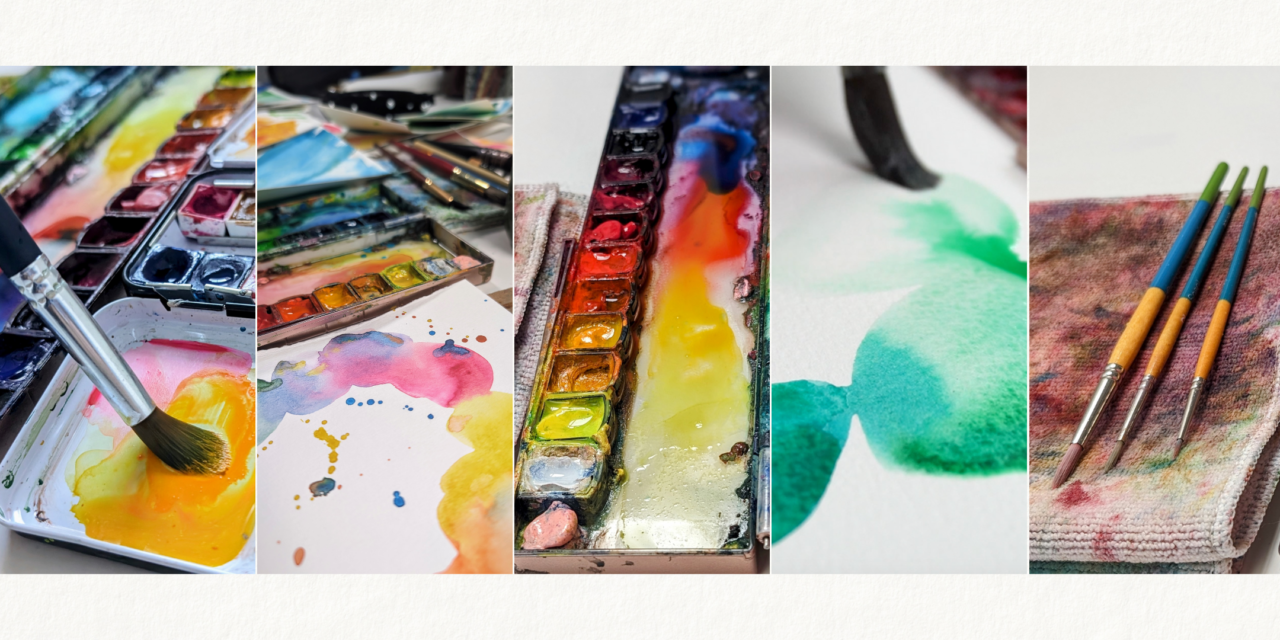 Watercolor 101 - Pocket Guide - Your Guide to Watercolor Basics